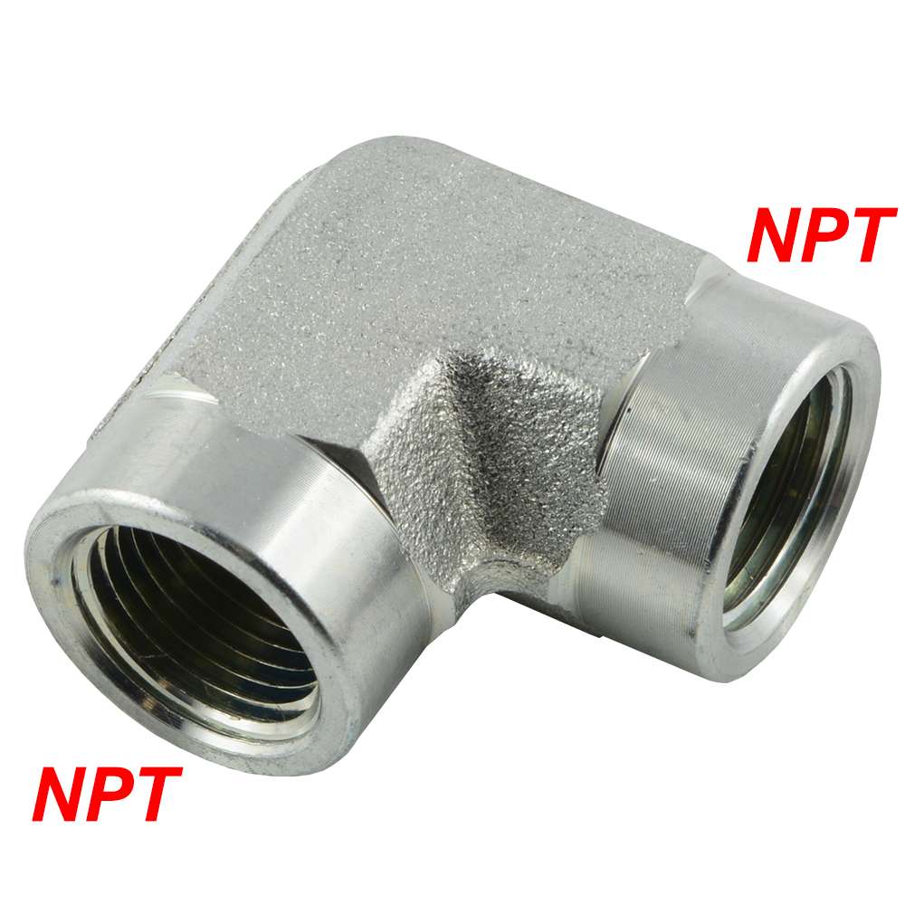 90° Winkel mit NPT-Gewinde | Fittingteile.de
