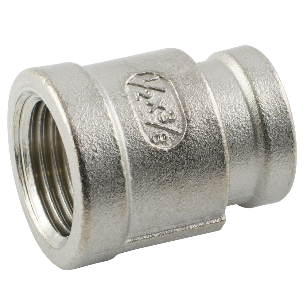 Muffe / Reduziermuffe - Rund - (Edelstahl) | Fittingteile.de