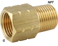 Reduziernippel mit NPT-Gewinde / G-Gewinde | Fittingteile.de
